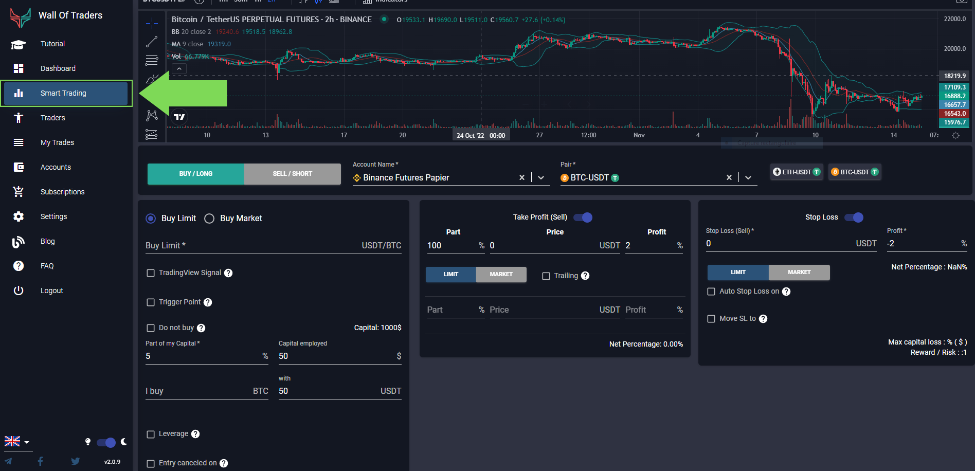 TradingView Webhook: Triggering a Trade on Binance